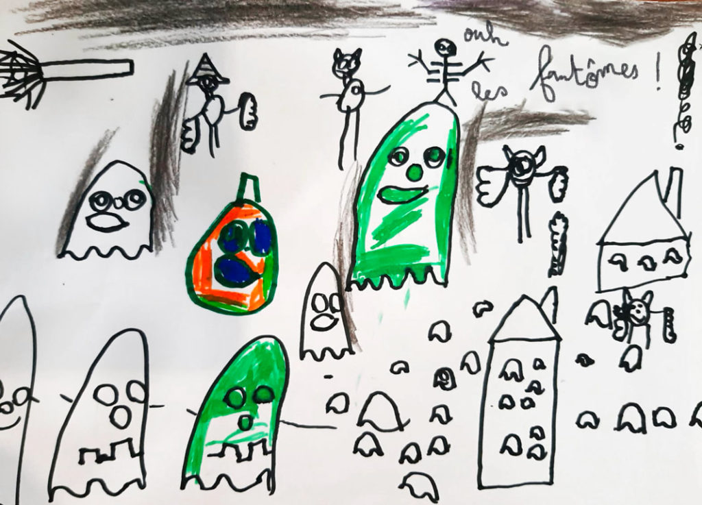 Les fantômes d’Hugo A. B. | 6 ans – Graffitigre